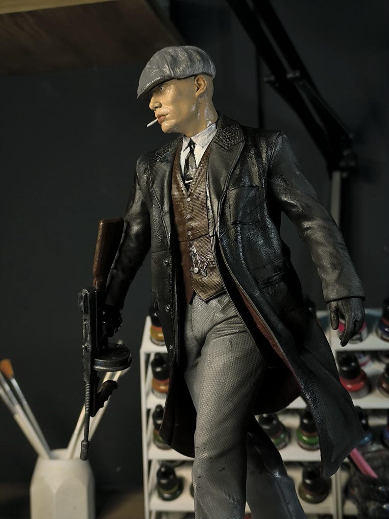 Thomas Shelby Figure – Peaky Blinders Collectible 3D Printed and Hand ...