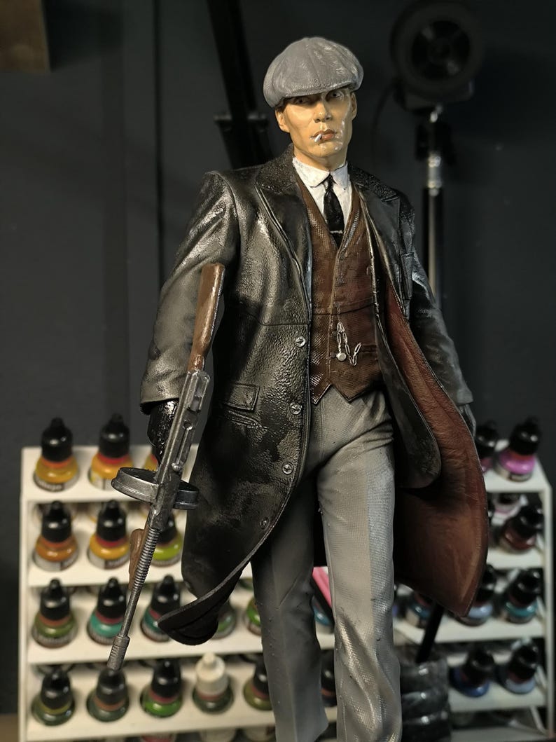 Thomas Shelby Figure – Peaky Blinders Collectible 3D Printed and Hand ...