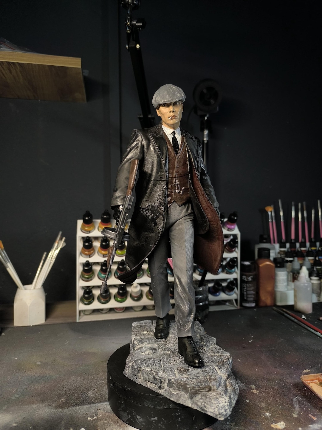 Thomas Shelby Figure – Peaky Blinders Collectible 3D Printed and Hand ...