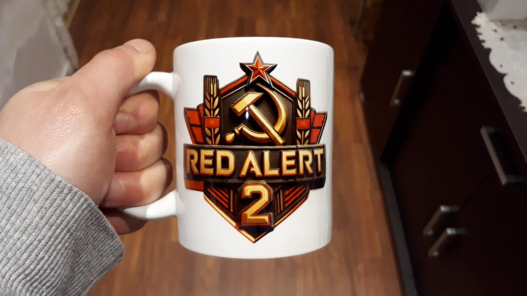 RED ALERT 2 MUG - Etsy
