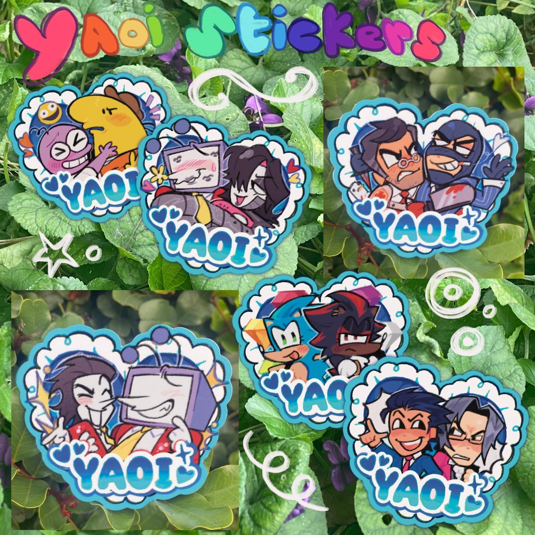 Yaoi Time Stickers | Pack One - Etsy