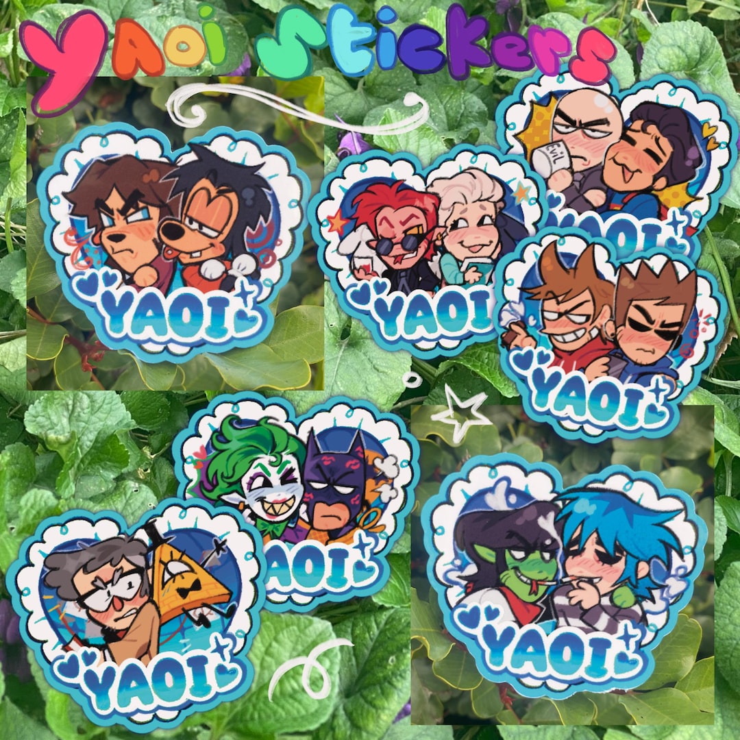 Yaoi Time Stickers | Pack Two - Etsy