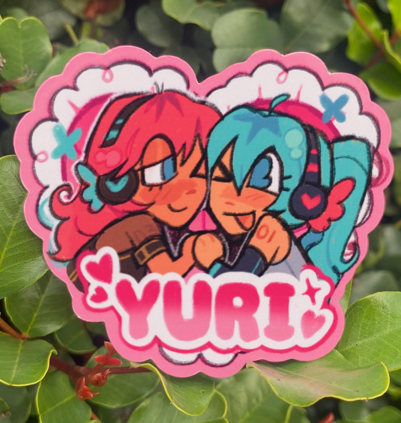 Yuri Time Stickers | Pack One - Etsy