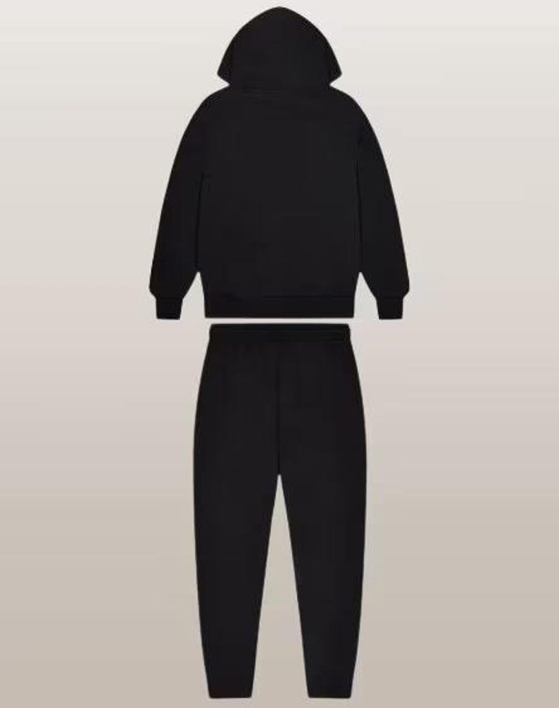 Trapstar Inspired Streetwear Tracksuit Black Grey | Urban Fashion ...
