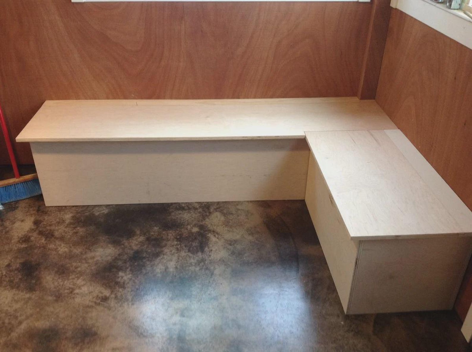 Corner Bench DIY Plan: Kitchen Banquette Seating (PDF) - Etsy