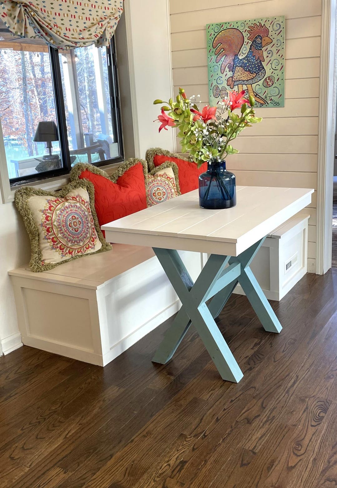 Corner Bench Plan, Kitchen Banquette, Booth and Benches, Breakfast Nook ...