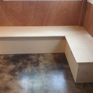 DIY Corner Bench Plan: Kitchen Banquette With Storage (PDF Pattern) - Etsy