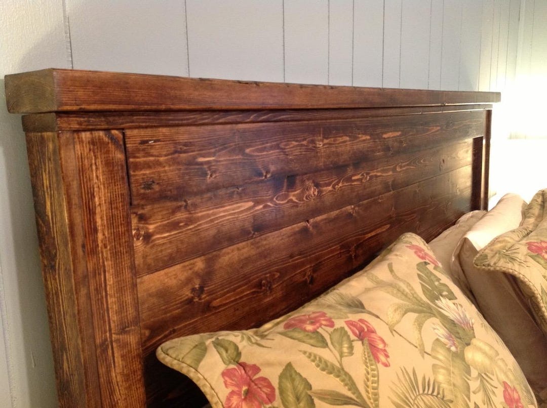 DIY Wooden Headboard Plan | Full Size Headboard Plan | Woodworking PDF ...