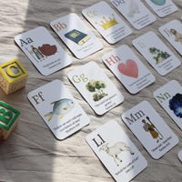 Names of God ABC Flashcards: Christian Scripture Cards (digital ...