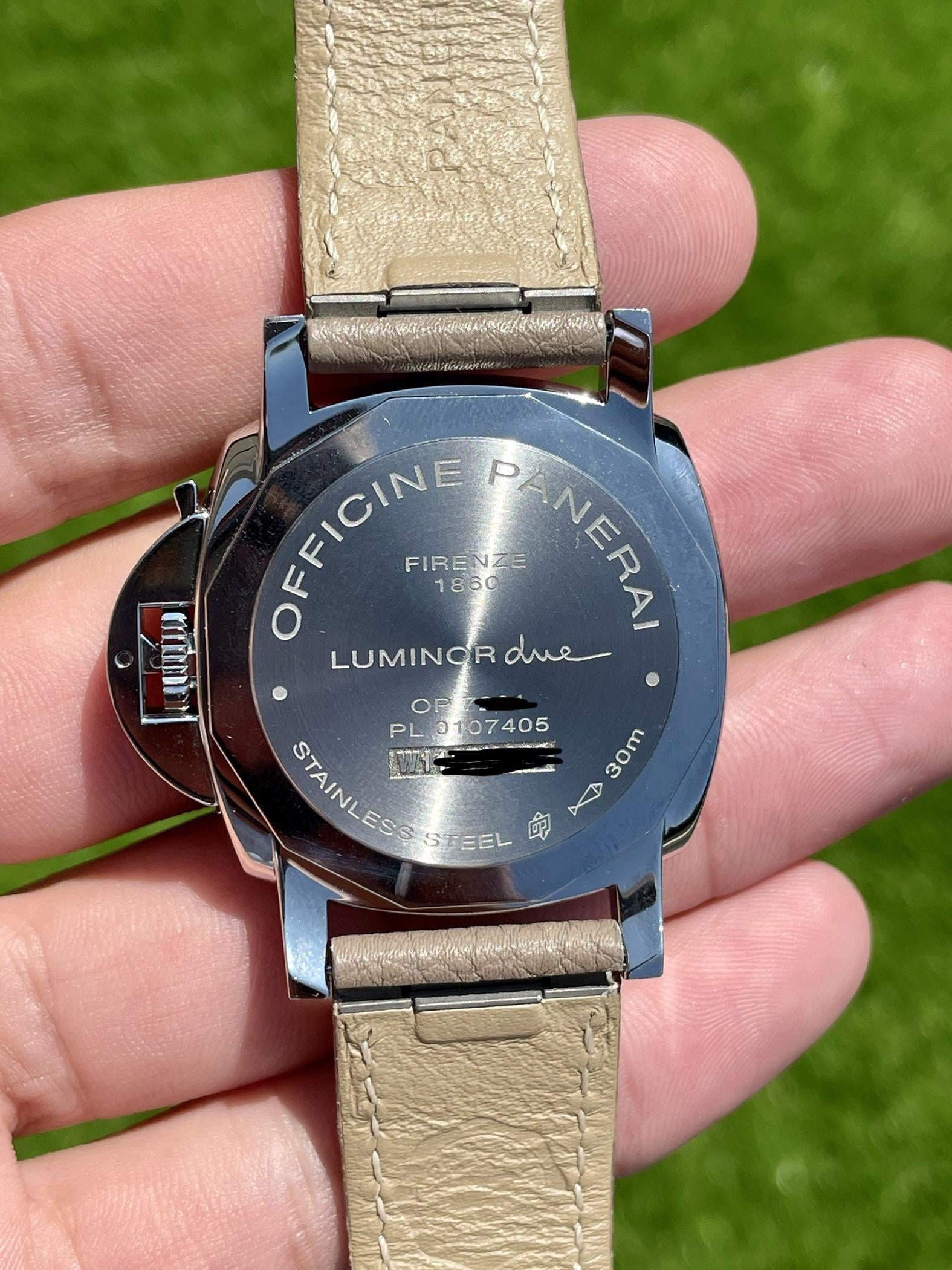 Panerai Luminor Due 38mm White Dial PAM01043 - Etsy