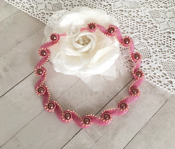 Dainty Choker Collar Choker Necklace Beaded Choker Collar | Etsy