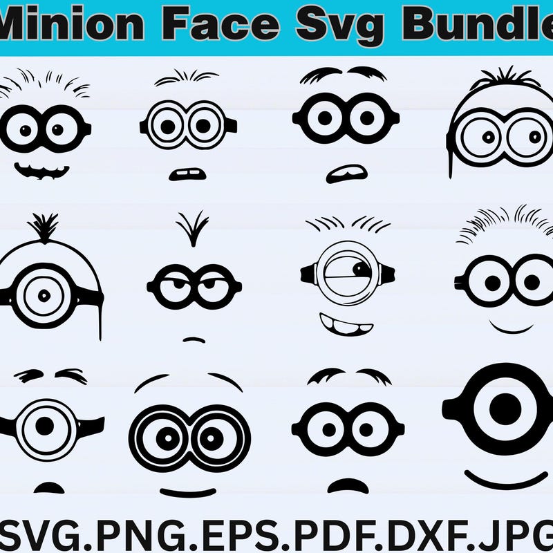 Dxf Minion Face - Etsy UK