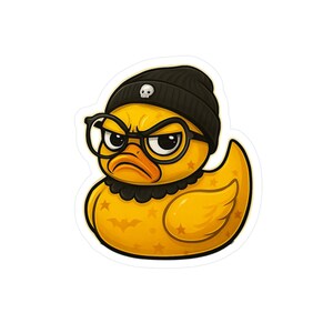 Angry Duck Vinyl Decals | Fun Wall Decor, Personalized Gifts, Craft ...
