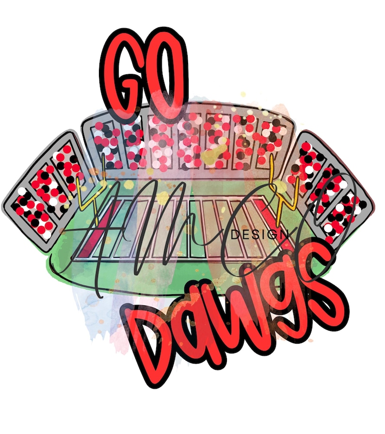Dawgs , Png, Graphic Tees, Football, College - Etsy
