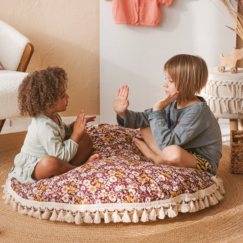 Kids Pouf - Etsy