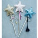 Embroidered Princess Star Wands: Magic Fairy Wands for Your Little ...