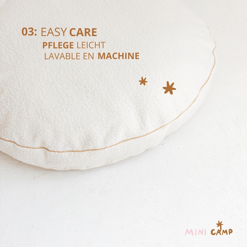 Pouf Reading Nook Round Floor Cushion Gifts for Kids, Perfect Floor ...