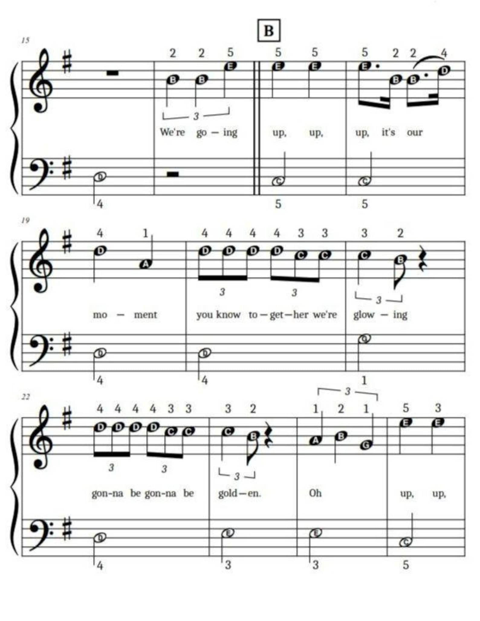 Kpop Demon Hunters Golden: Easy Piano Sheet Music (digital Download) - Etsy