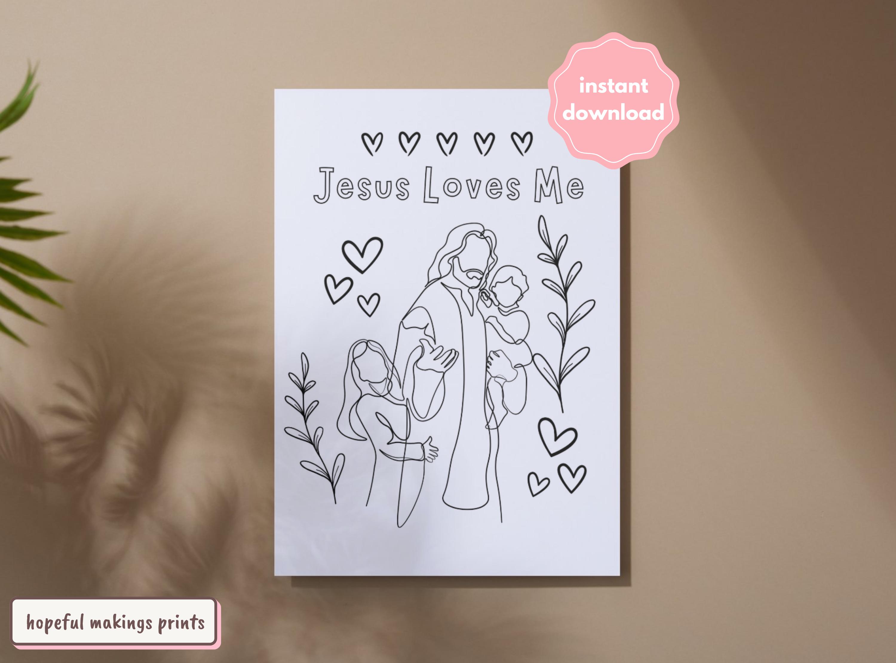 10 Page Christian Easter Coloring Bundle! | Digital Print Download ...