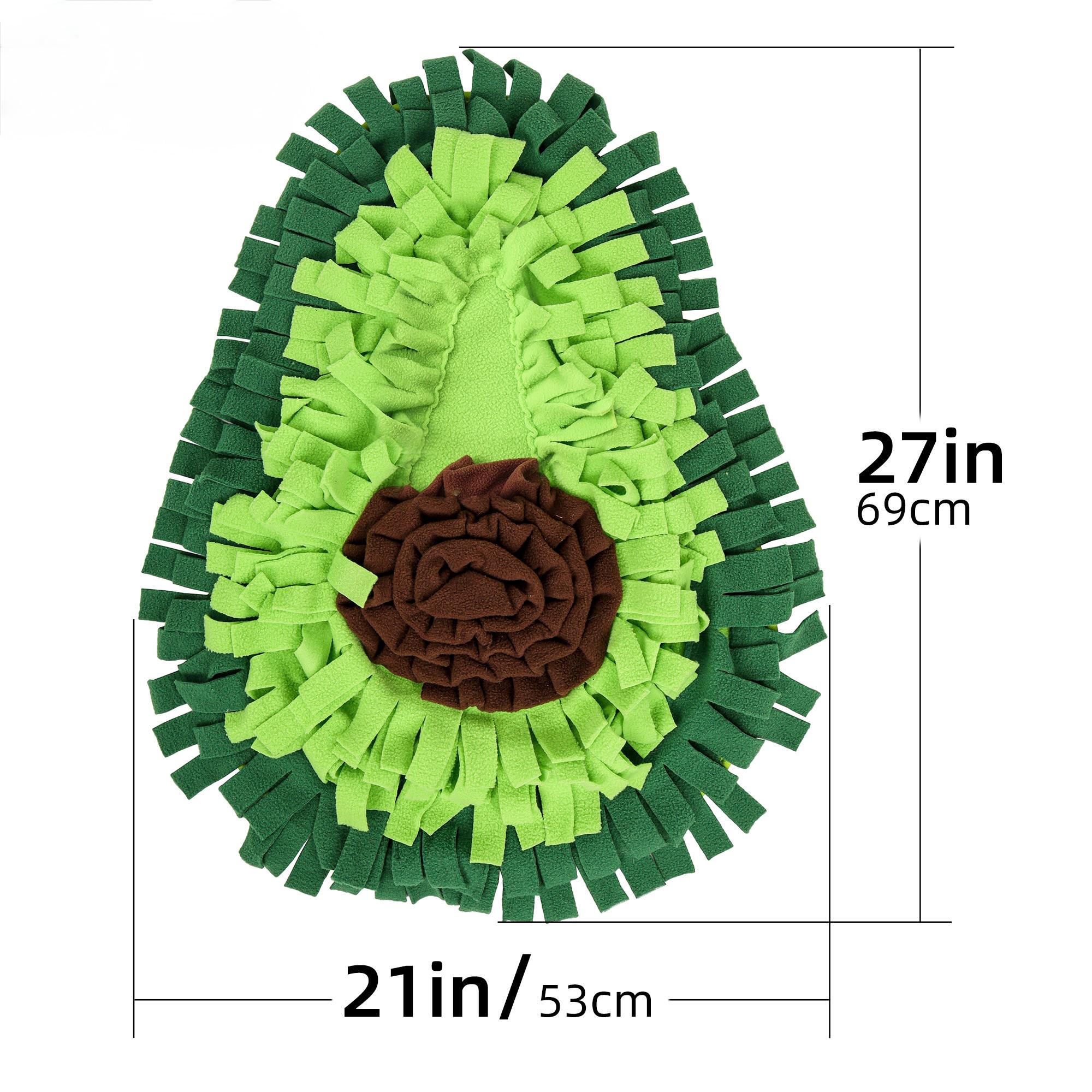 Avocado Snuffle Mat for Dogs and Cats - Interactive Foraging & Feeding ...