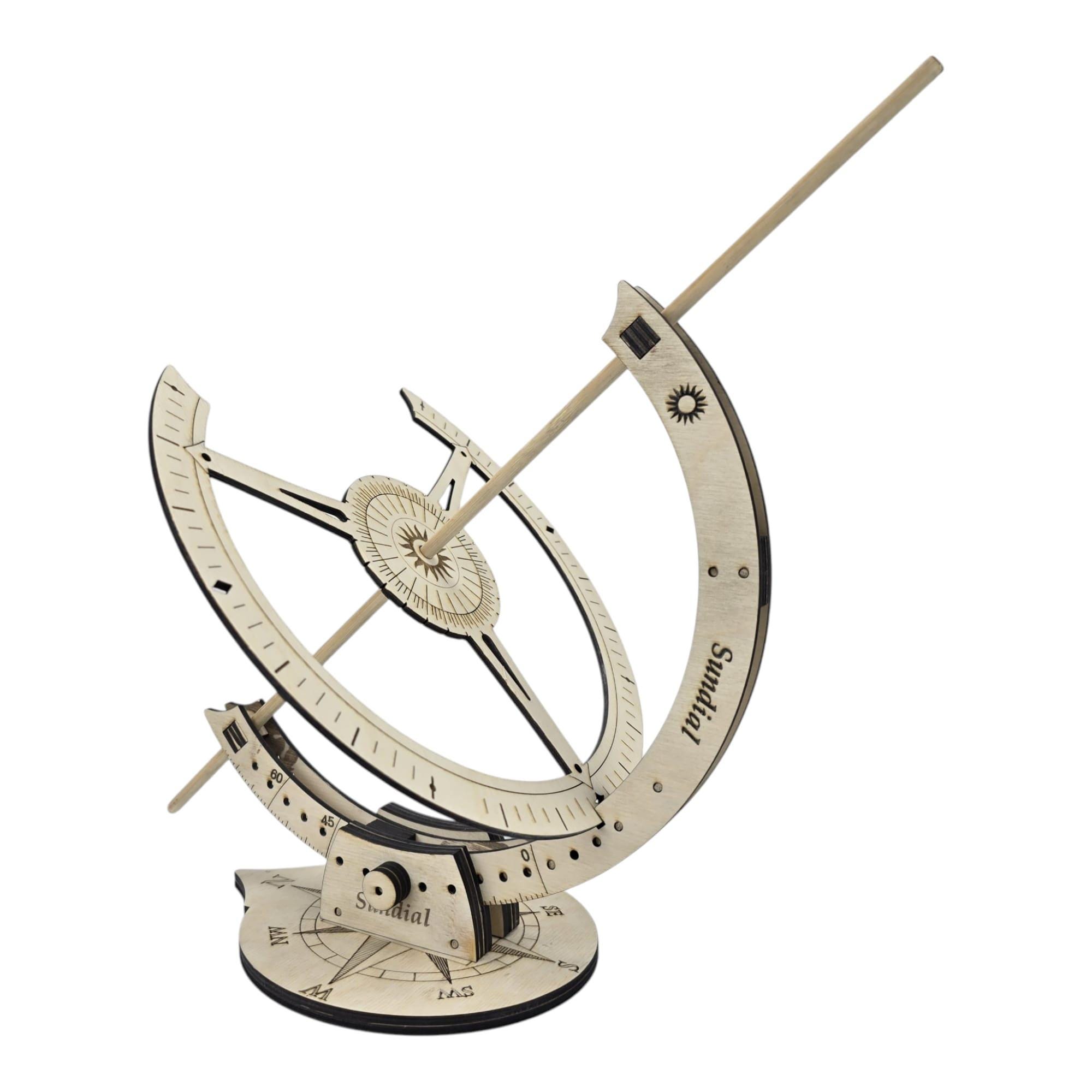 Digital Sundial Laser Cut Svg Dxf Cdr Ai – 3mm Plywood & Acrylic Clock ...