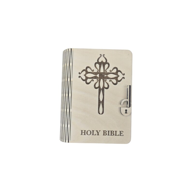 Holy Bible Laser Cut Box 3mm Plywood , Cdr, Dxf, Ai, Svg File Formats ...