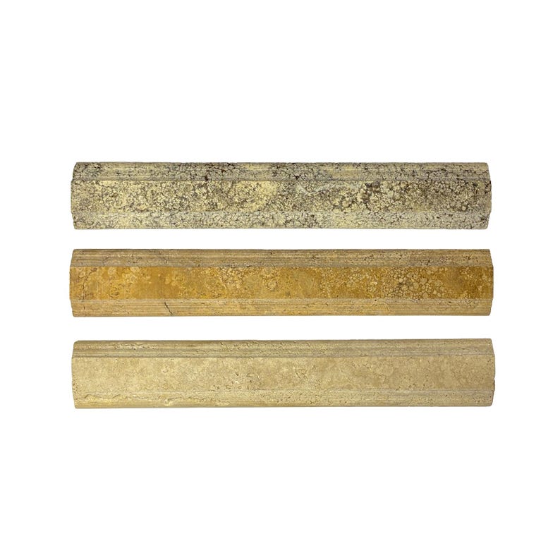Traccia Ironstone Travertine Bar Molding - Etsy