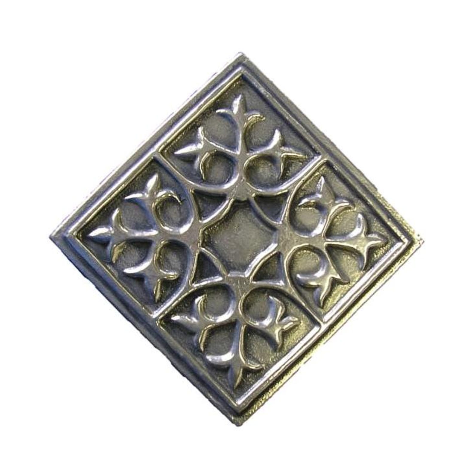 Pewter Metal Coat Gothic Decorative Tile - Etsy