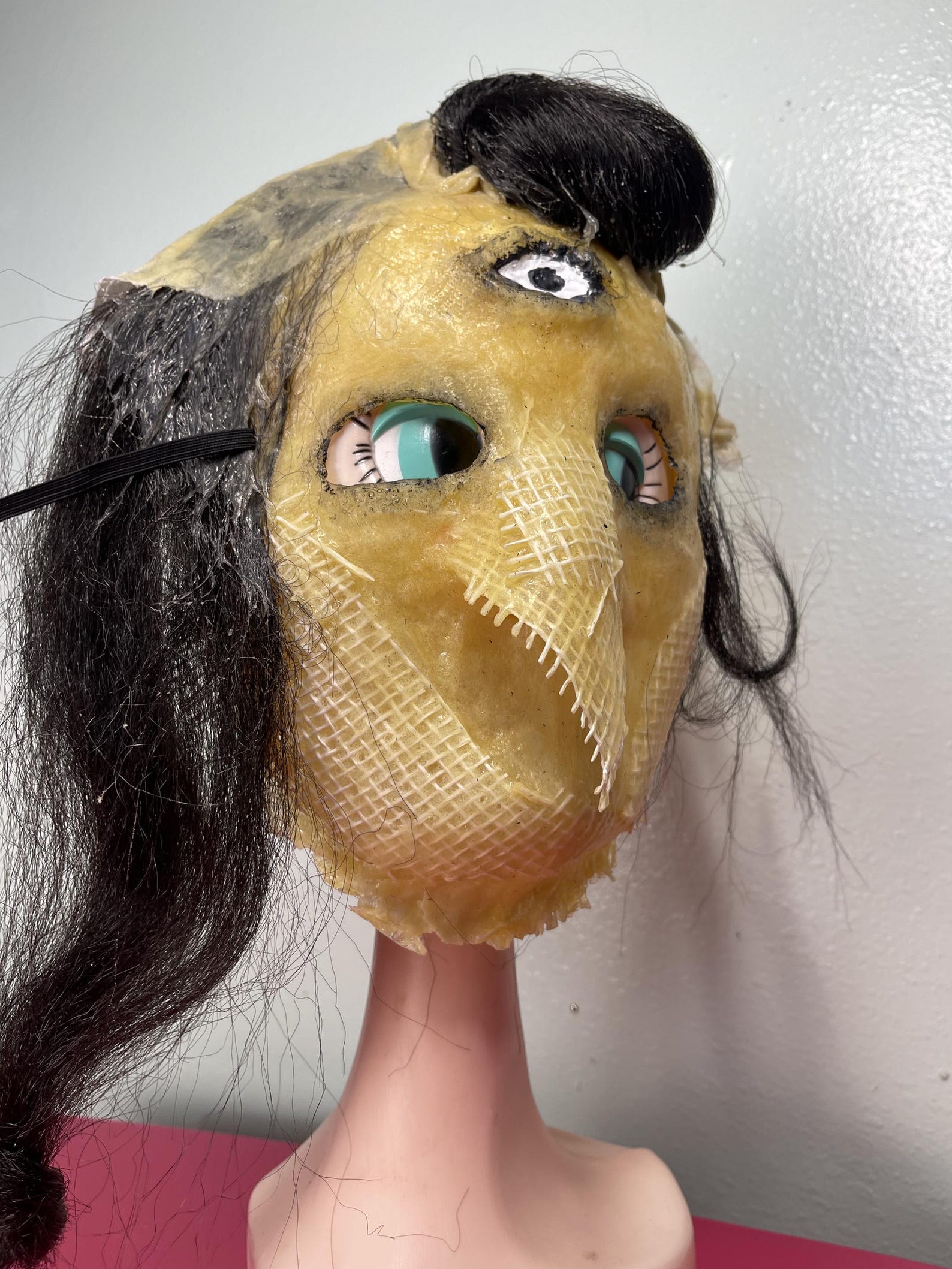Creepy Witch Mask, Halloween Latex Masks, Vintage Style Carnival Mask ...