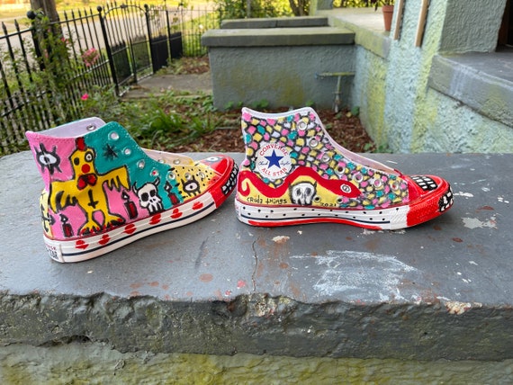 Converse Sharpie Art