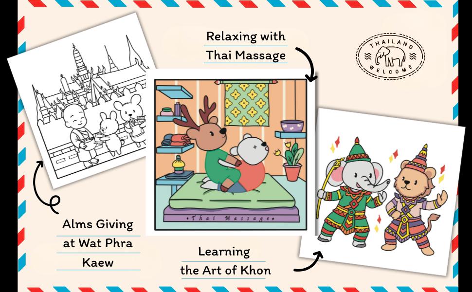 Bold and Easy Cute Animal Coloring Pages –travel Themed,printable ...