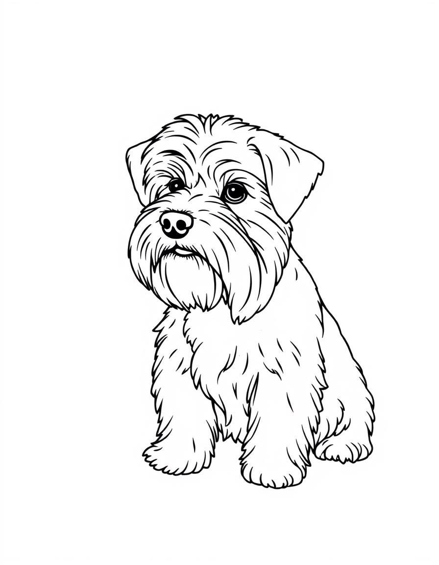 50 Dog Breeds Coloring Pages Printable Digital Download PDF Instant ...