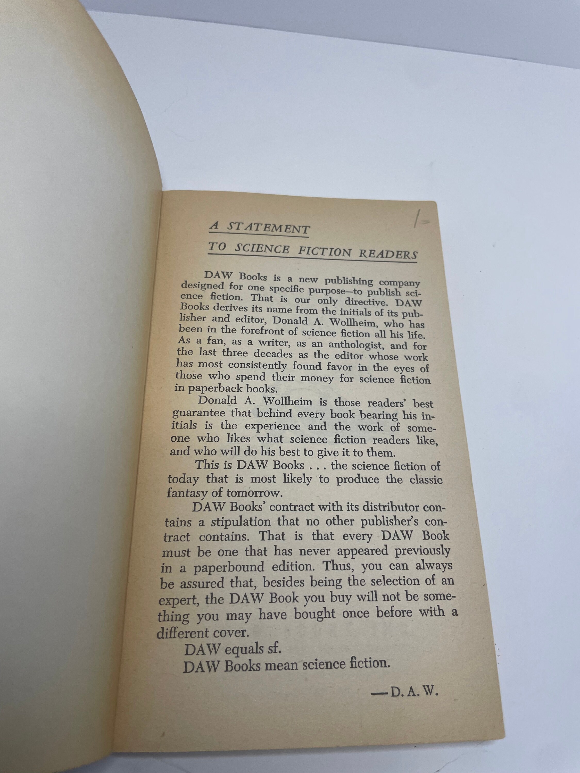 The Probability Man DAW Books Vintage Paperback by Brian N. Ball Sci Fi ...