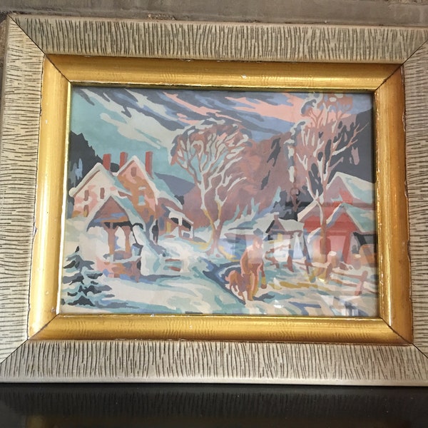 Paint by Numbers Country Landscape - Etsy