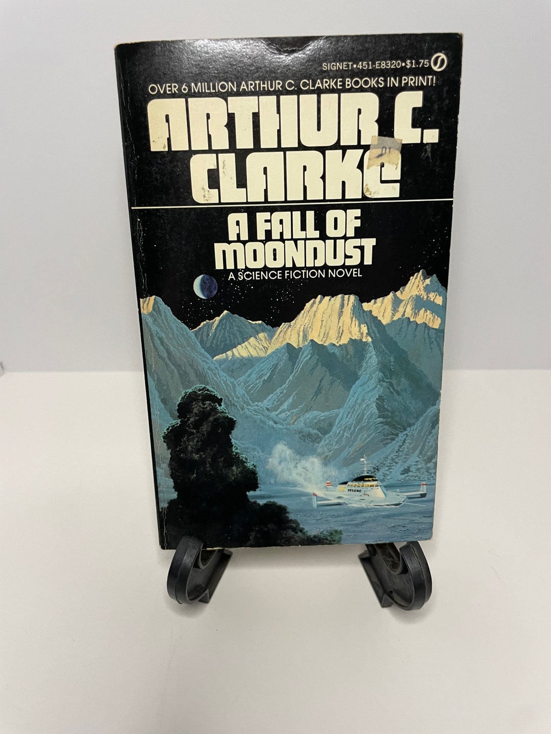 Arthur C. Clarke A Fall of Moondust Vintage Sci Fi Paperback, Signet ...