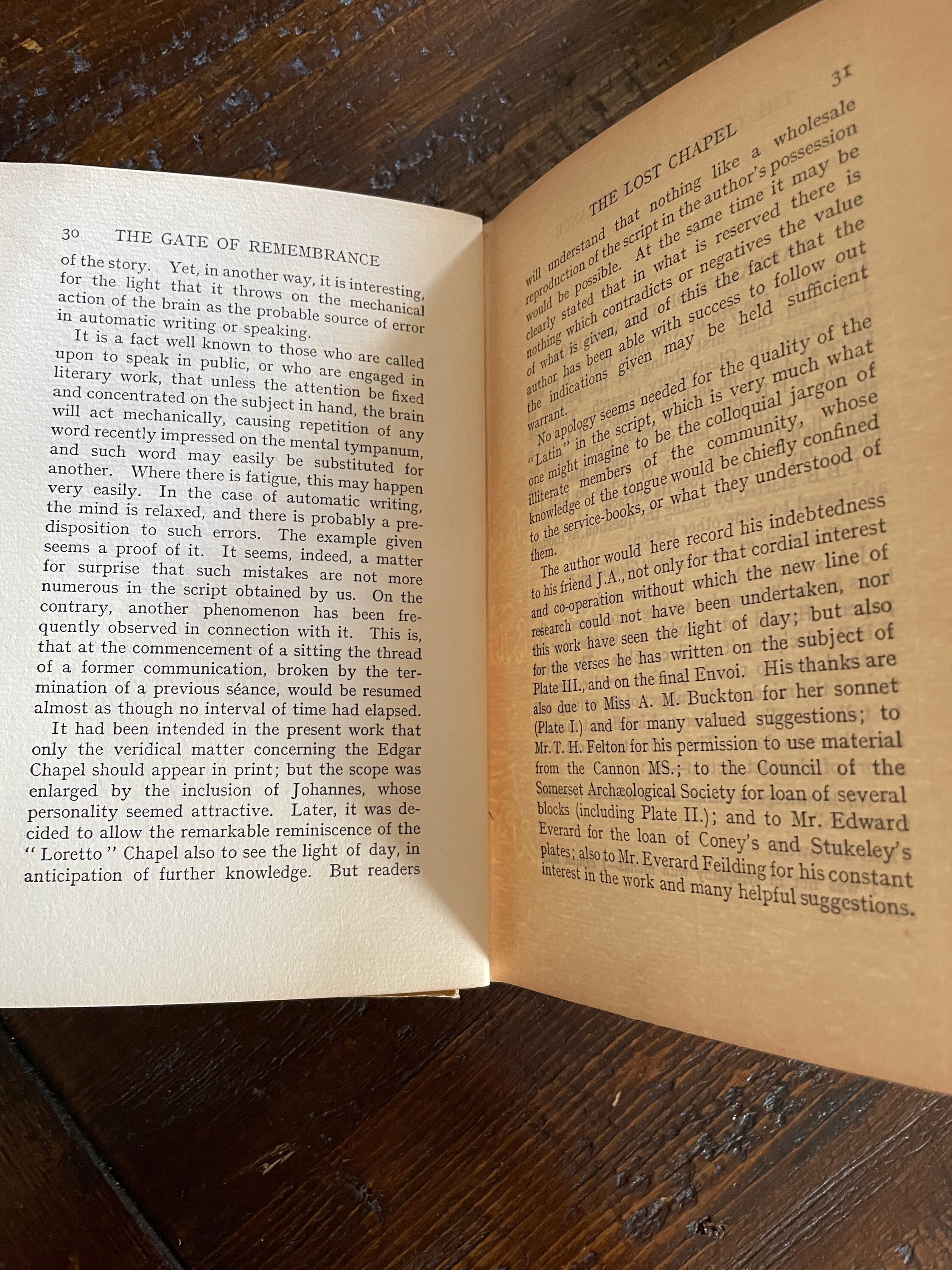 The Gate of Remembrance Loretta Chapel Edgar Chapel Psychic Archaeology ...