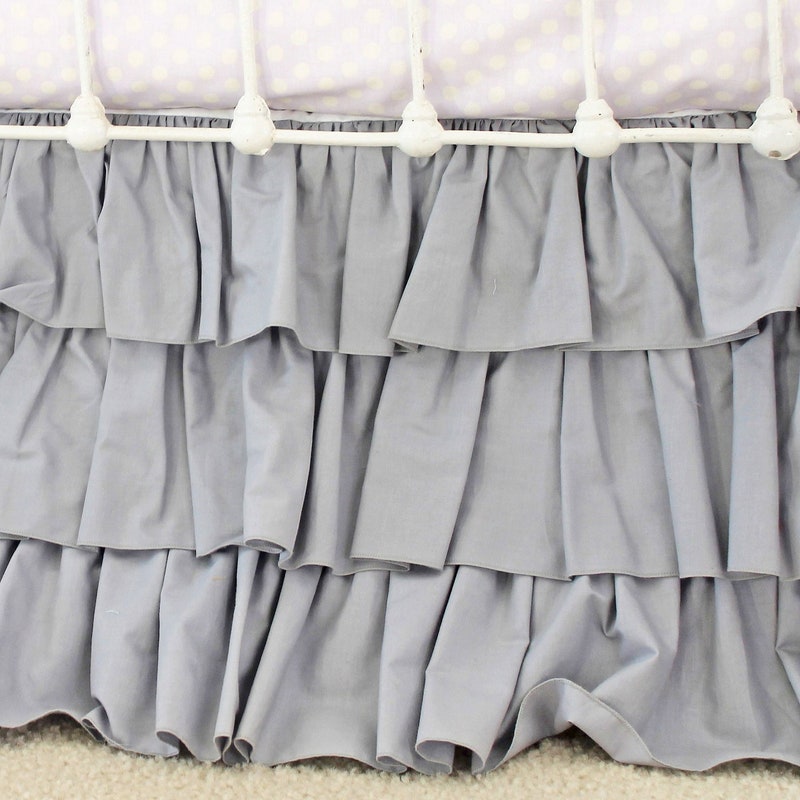 Ruffle Crib Skirt - Etsy