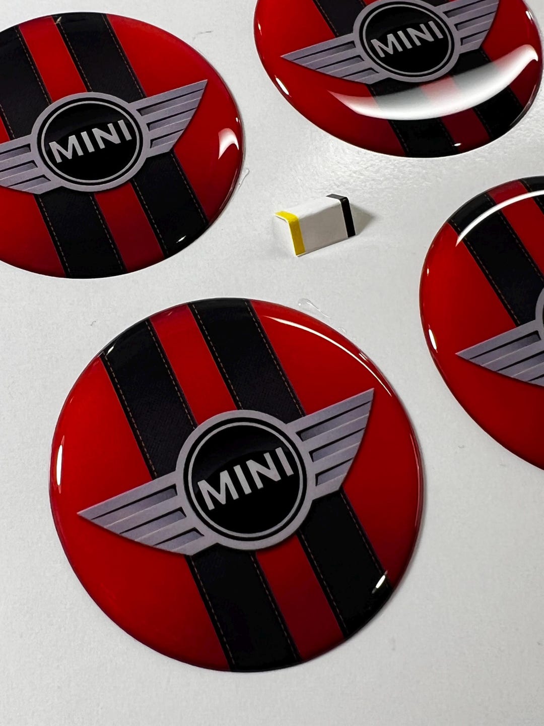 Mini Cooper 3D Print Flat Surface Tuning Emblem, Epoxy Resin Dome ...