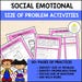 SEL: 'size of Problem' Social Emotional Activities - Etsy