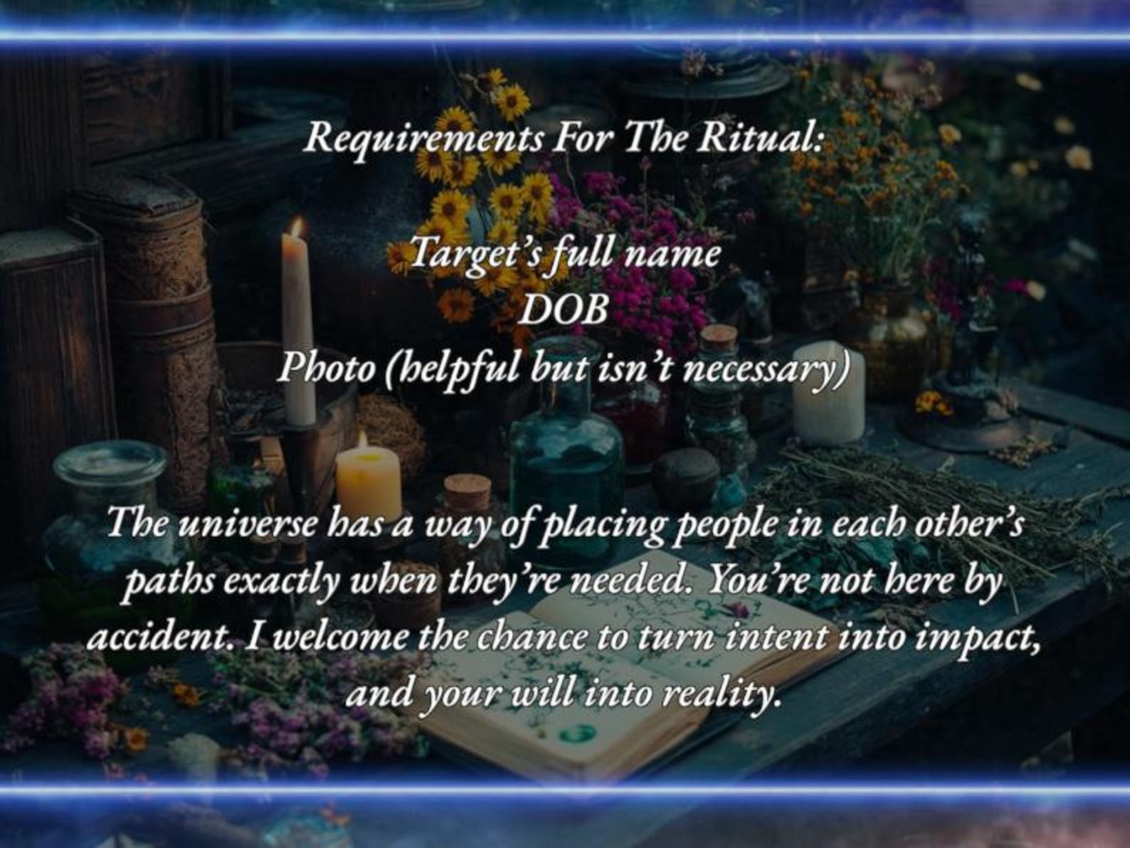 Personalized Spell Custom Ritual Work for Complicated or Unique Cases ...