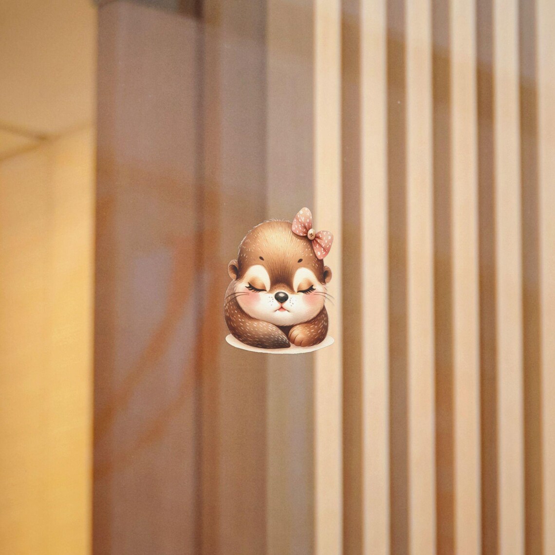 Cute Otter Die-cut Stickers - Adorable Design for Gifts and Decor - Etsy