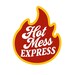 Hot Mess Express Flame Sticker – Funny Vinyl Sticker for Laptops, Water ...