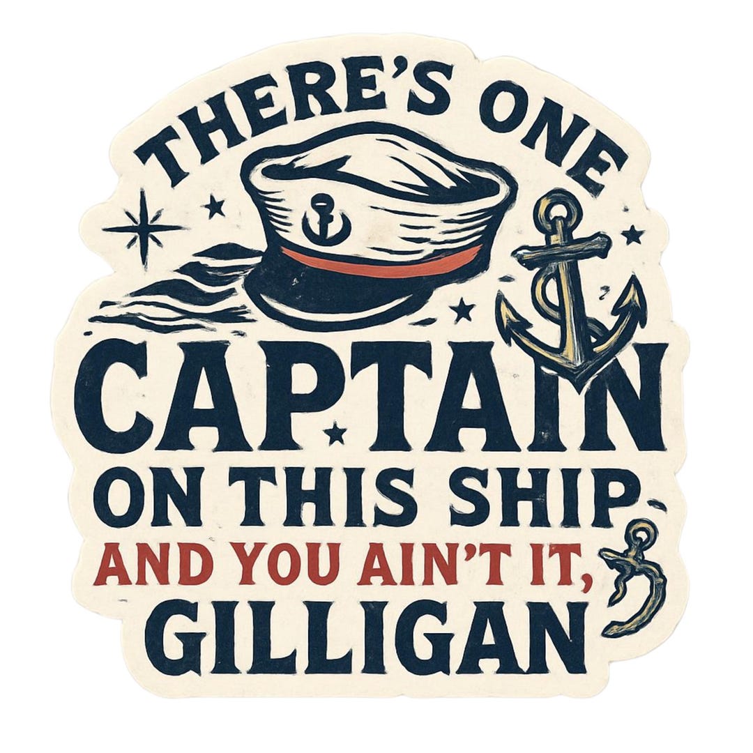 Funny Nautical Sticker: Retro Sailor - Waterproof Vinyl Decal - Etsy
