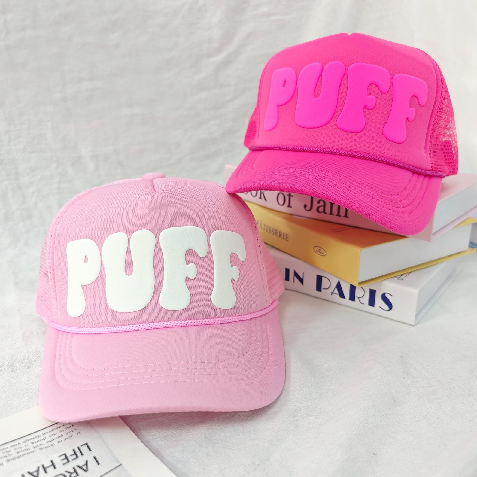 Custom PUFF Print Trucker Hat,personalized Foam Hat,custom Caps,foam ...
