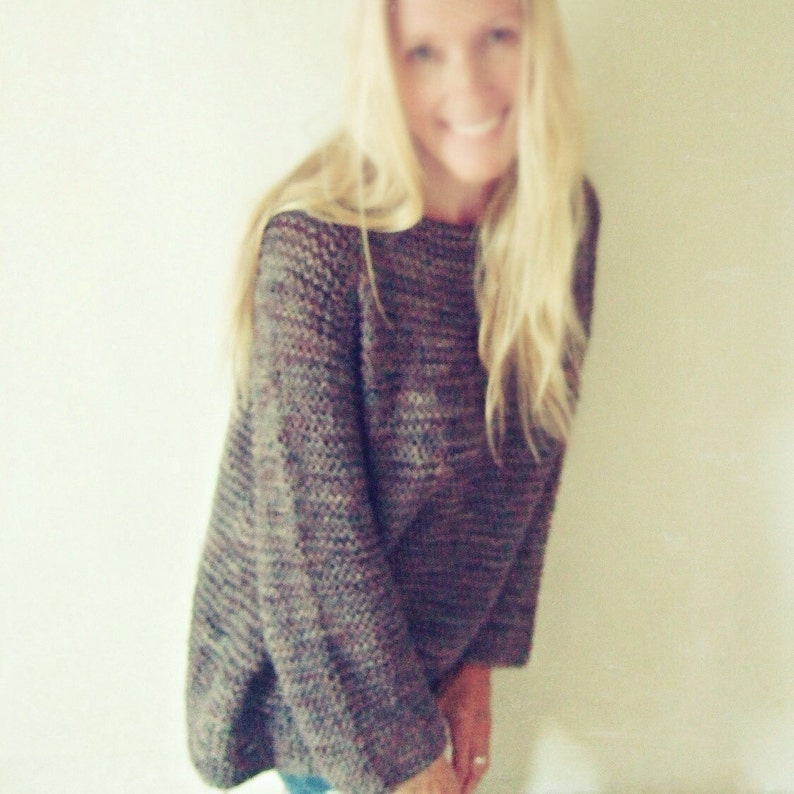 Knitting Pattern November Sweater Instant Digital Download - Etsy