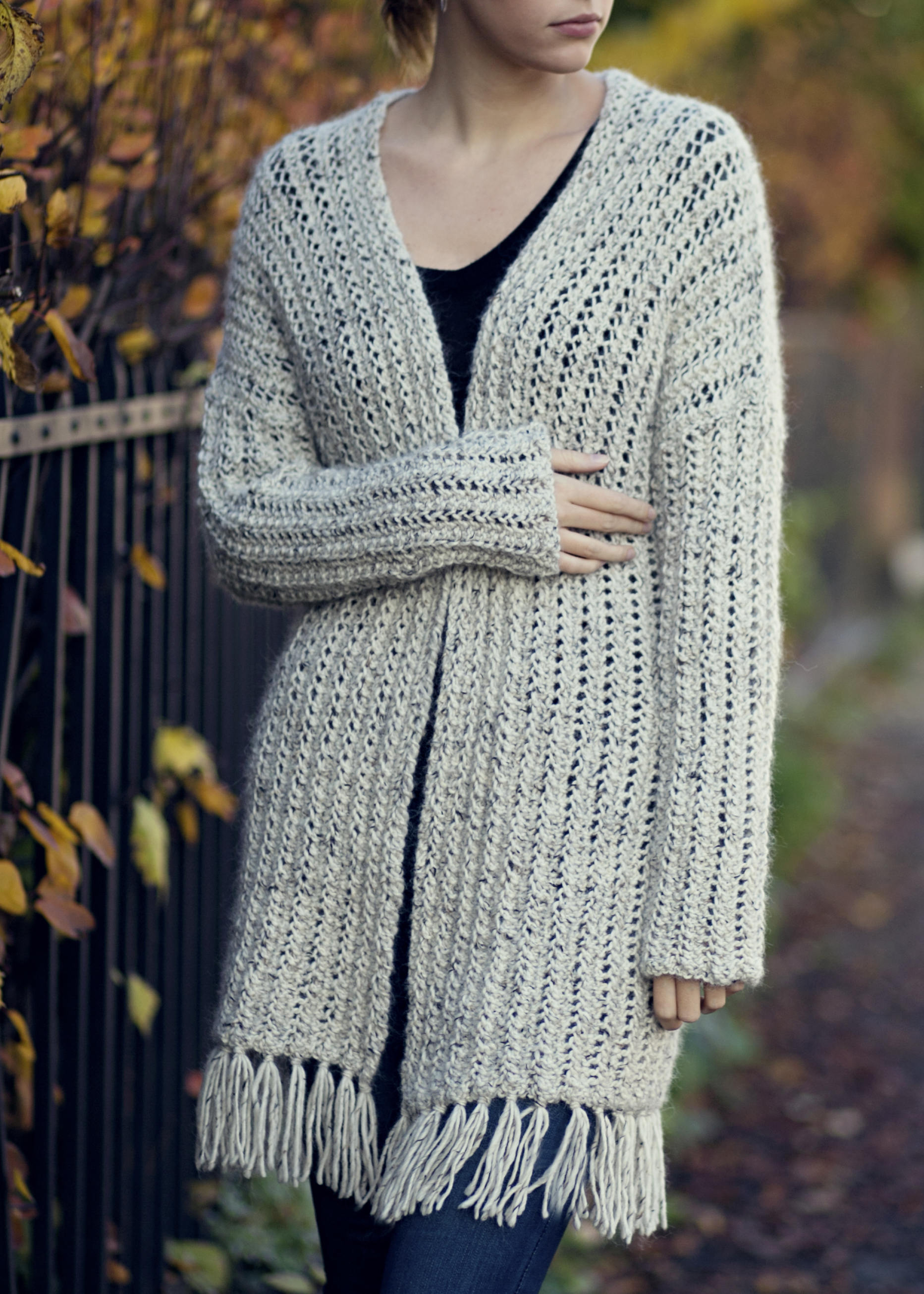KNITTING PATTERN Lace Rib Cardigan Written English Pattern | Etsy