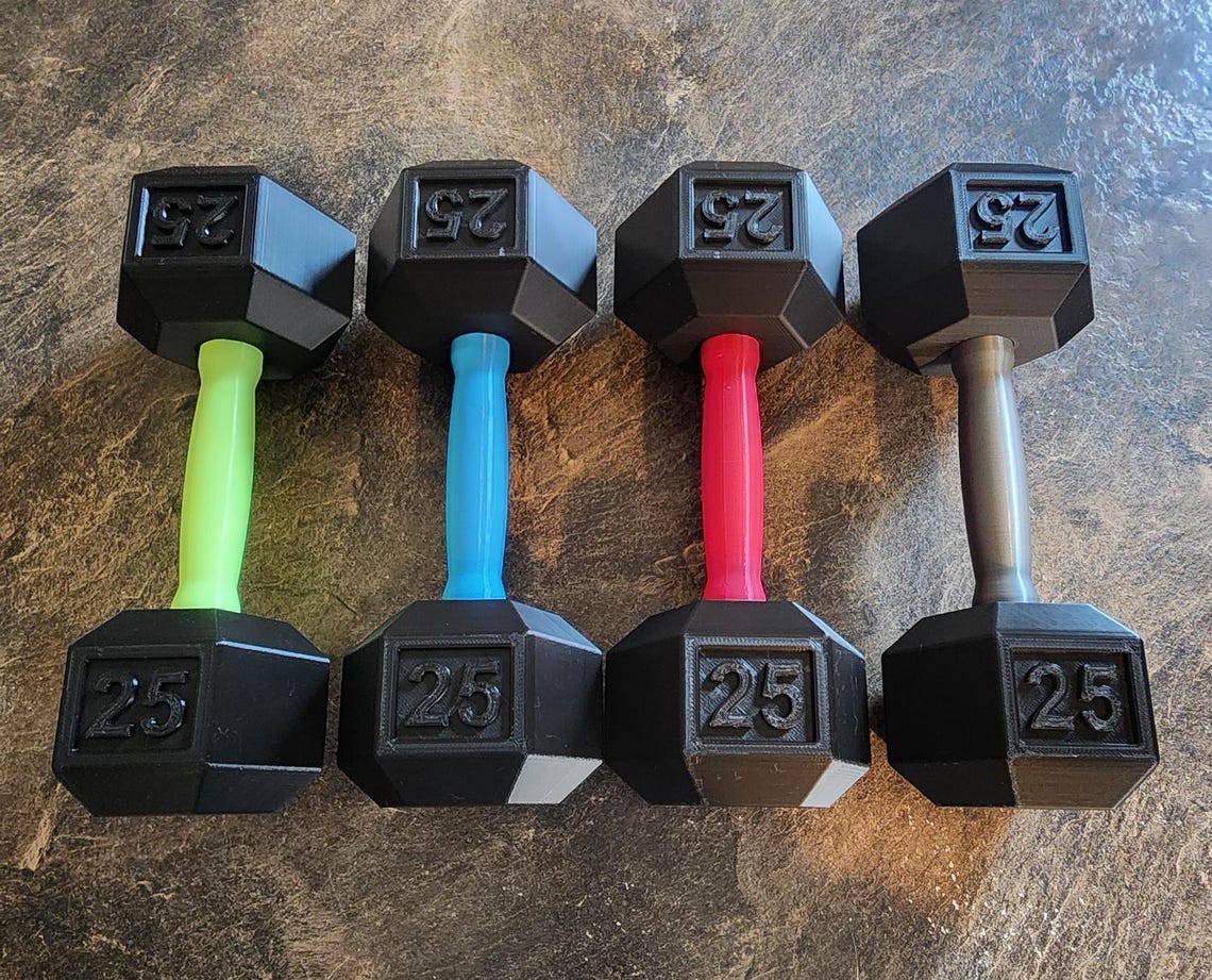 Fun & Safe 3d-printed Dumbbells for Kids "set of 2" - Etsy