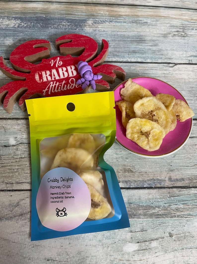 Monkey Chips - Nutritious Hermit Crab Treat - Etsy