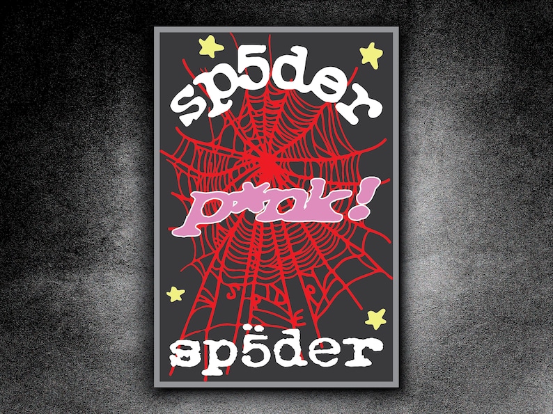 SP5DER PRINT - Etsy