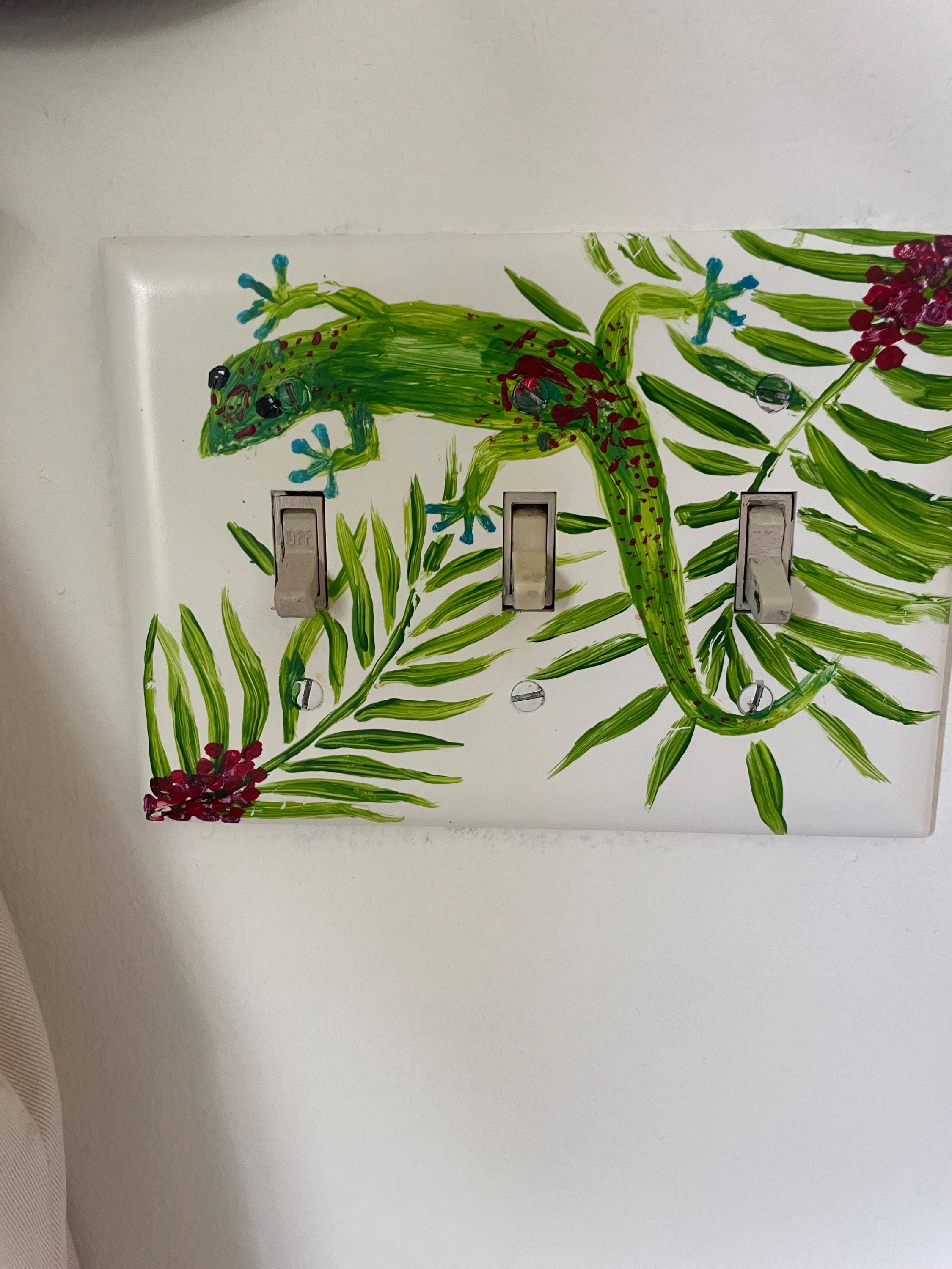 Custom Painted Light Switch Plate - Etsy